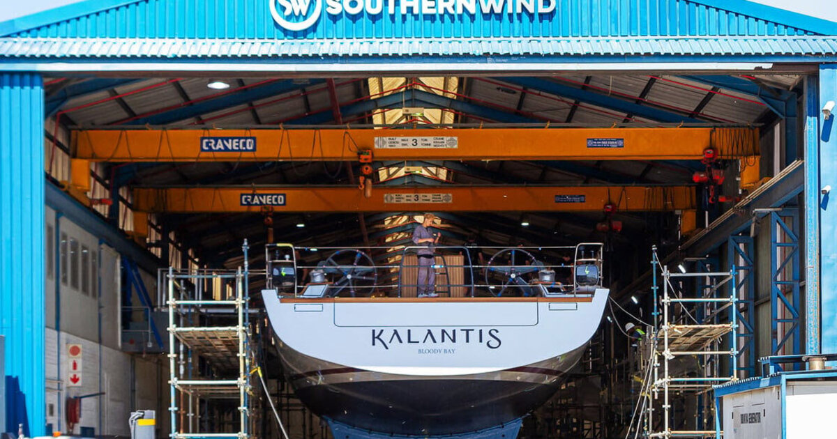 Southern Wind launches 35.31-metre sailing yacht Kalantis | ilodka.com ...