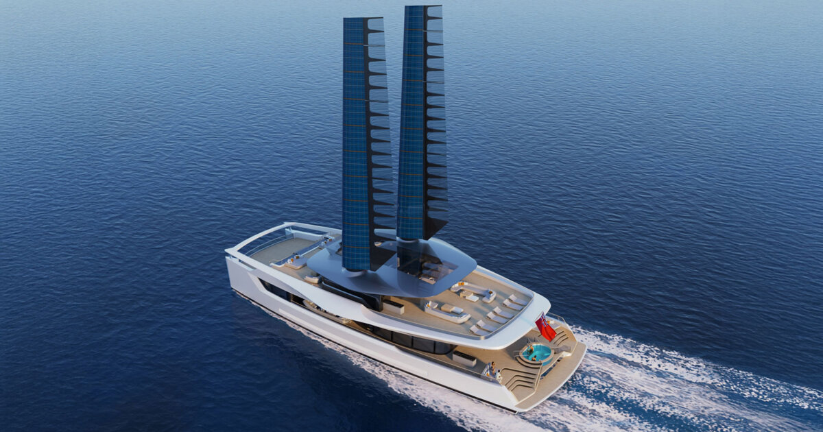 Dixon Yacht Design reveals Project Dragonfly with Aero Wing Sail ...