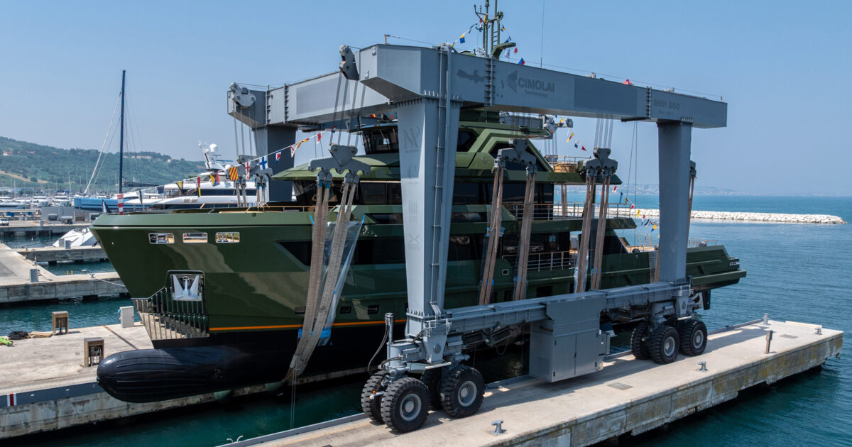 Nasiba superyacht joins Cantiere delle Marche expedition fleet | ilodka ...