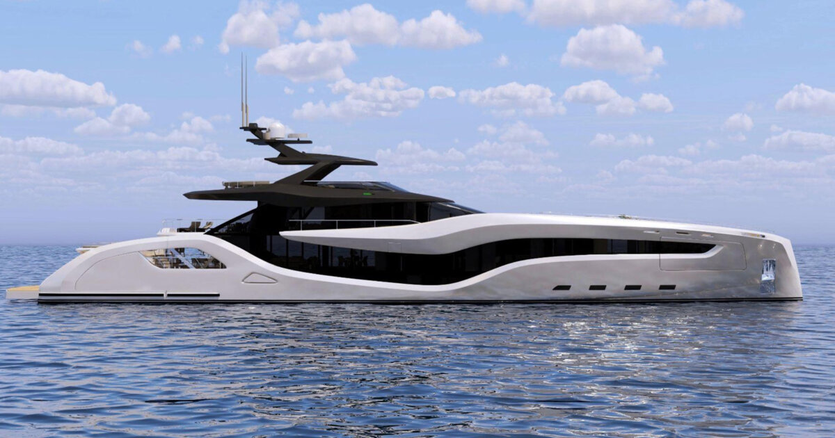 Opalinski Design House представила концепт со спортивным профилем и раскрывающимся транцем ...