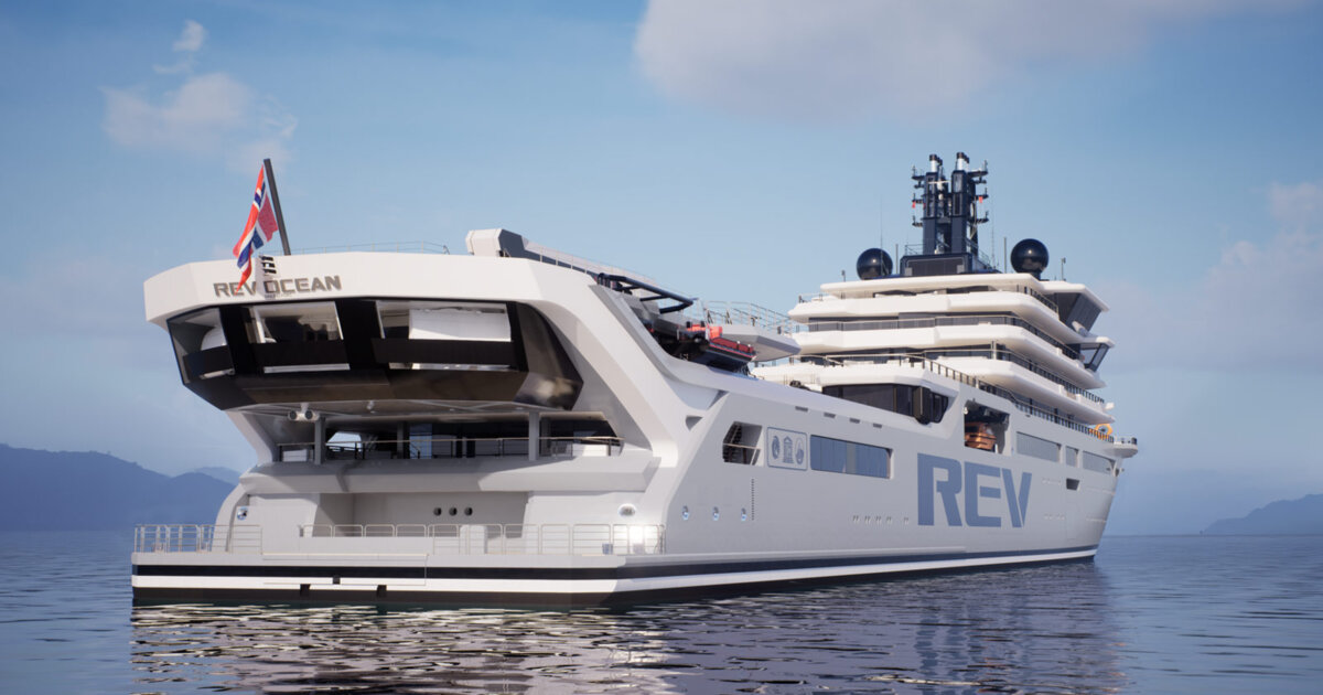 REV Ocean: interior renderings of world’s largest yacht revealed ...