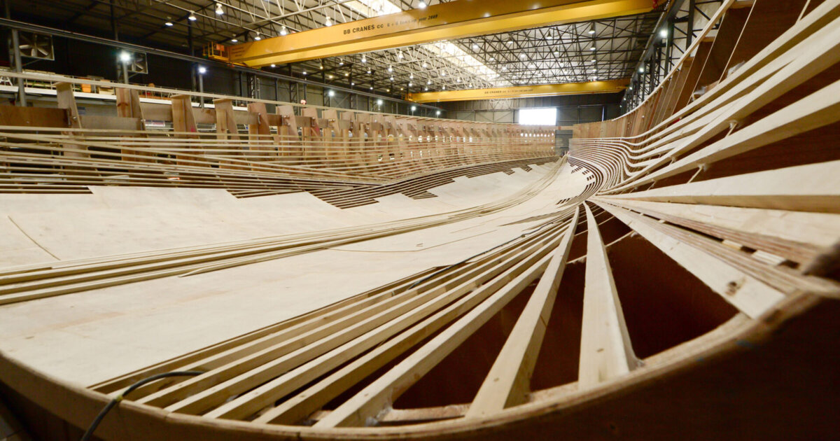 На Southern Wind строят флагманскую парусную суперъяхту SW123 | Портал ...