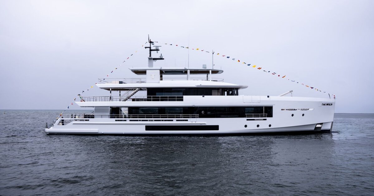 45-metre explorer named Tremenda launched by Cantiere delle Marche ...