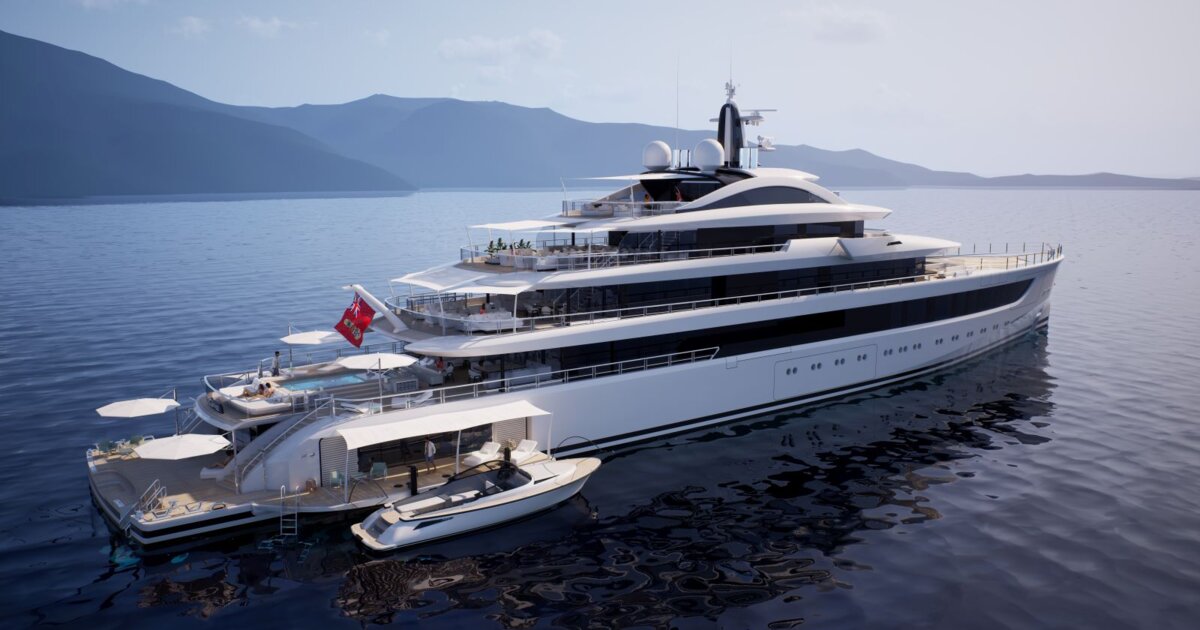 Benetti unveils its largest ever platform-based yacht project | ilodka ...